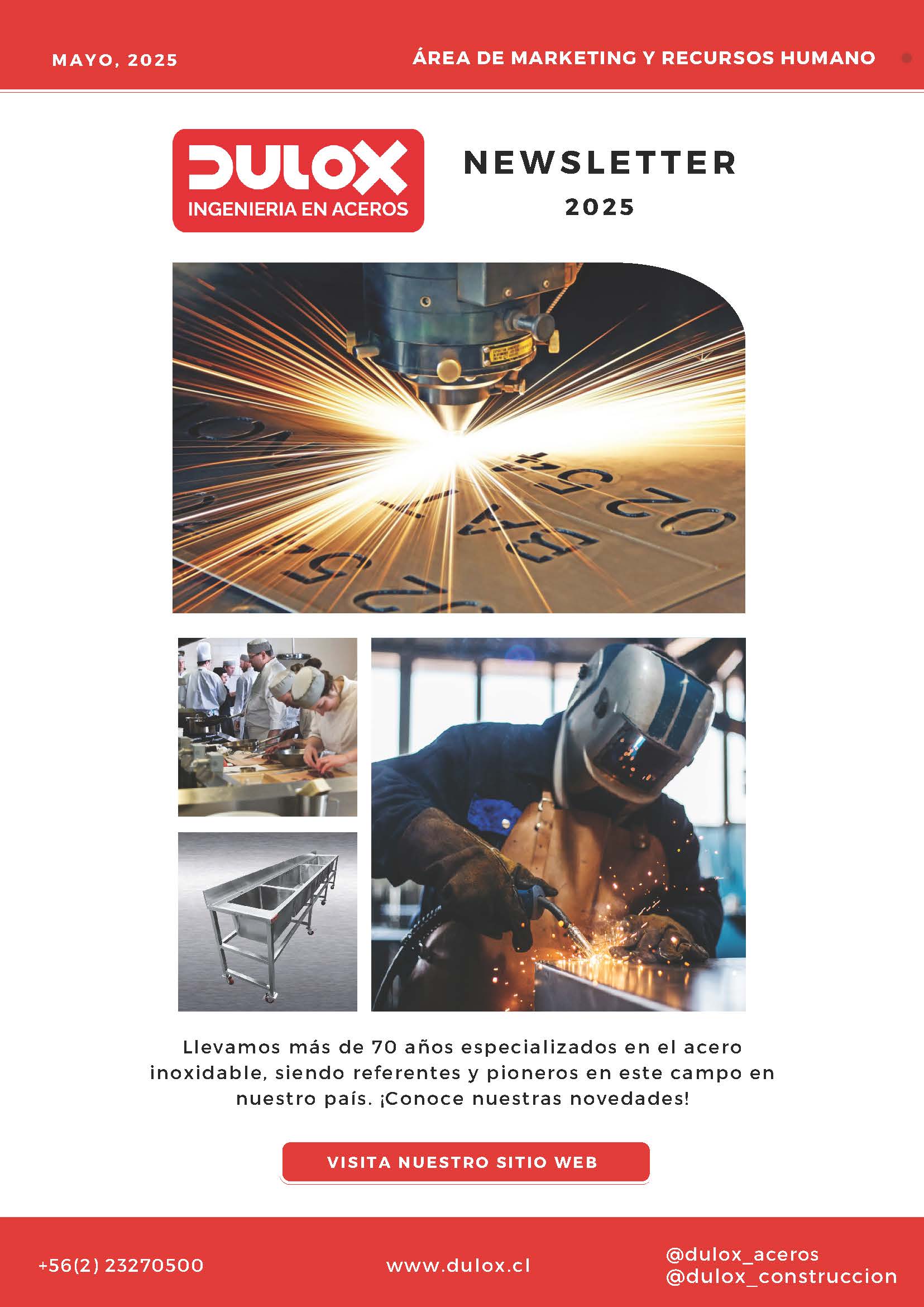 NEWSLETTER MAYO 2025 – Dulox Tienda